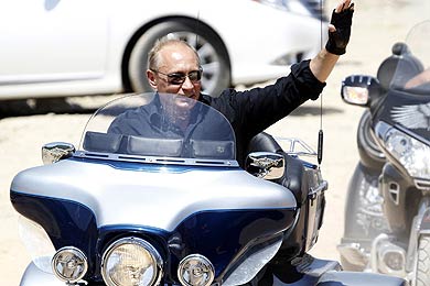 Putin on a Harley - QBN